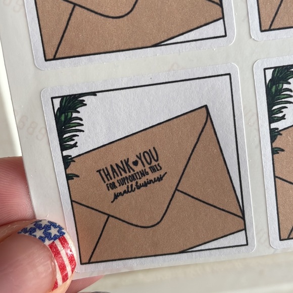 Posh | Accessories | Poshfest Thank You Stickers Poshmark Posh Swag ...